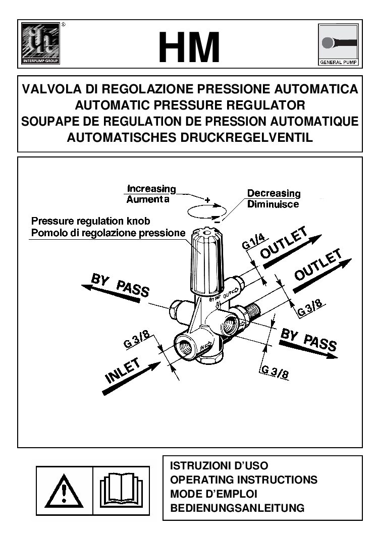 Interpump HM Unloader Valve